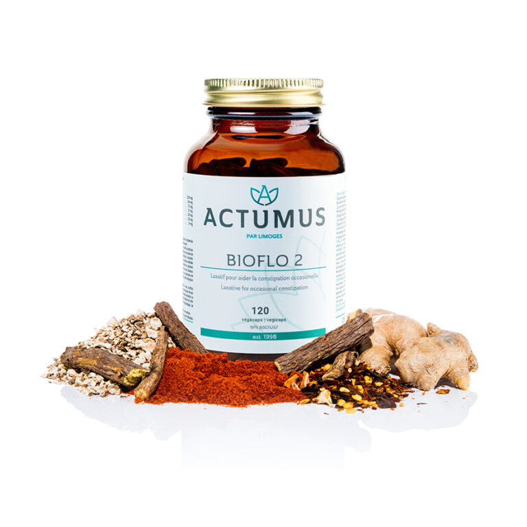 Natural Health Product Detox Constipation BIOFLO 2 Capsule | Actumus